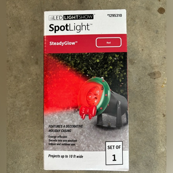 Holiday | Led Lightshow Steady Glow Led Spot Light Indooroutdoor | Poshmark